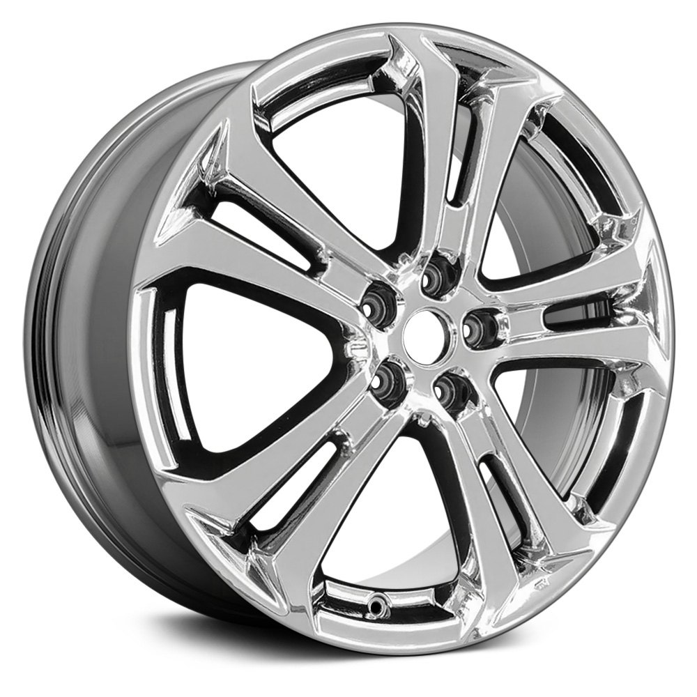 Replace® ALYNM098U95 - Double 5-Spoke Bright PVD Chrome 20x7.5 Alloy ...