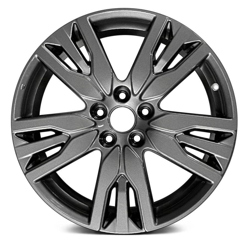 Replace® ALYHT079U35 - Triple 5-Spoke Medium Charcoal Metallic 20x8 ...