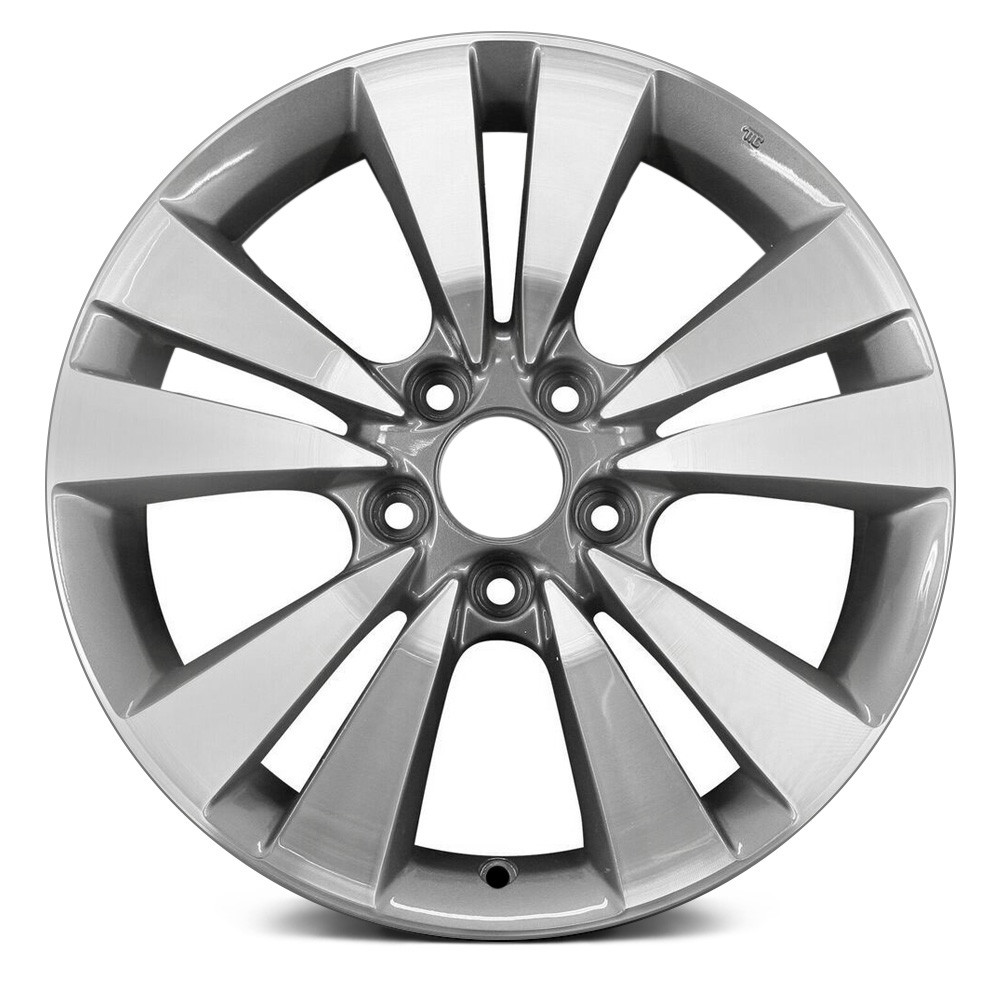 Replace® ALYHR056U15 - Double 5-Spoke Machined and Medium Silver ...