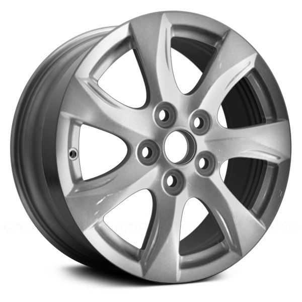 Replace® ALYMC067U20 - 7 Turbine-Spoke Silver 16x6.5 Alloy Factory ...