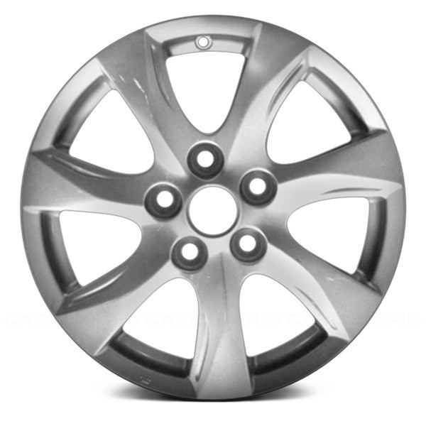 Replace® ALYMC067U20 - 7 Turbine-Spoke Silver 16x6.5 Alloy Factory ...