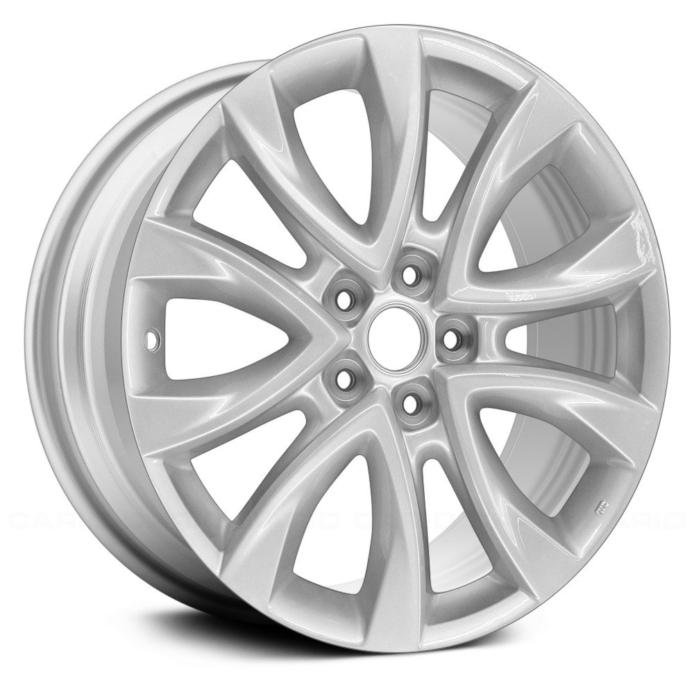 Replace® ALYMC087U20 - 5 V-Spoke Silver 19x7 Alloy Factory Wheel ...