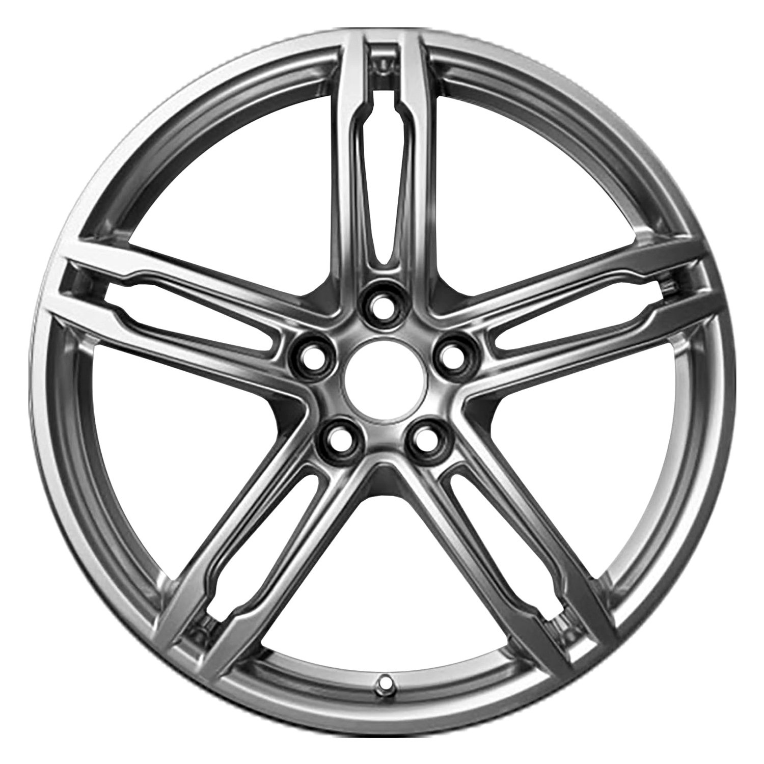 Replace® ALYPR033U85 - Double 5-Spoke Chrome 19x9 Alloy Factory Wheel ...