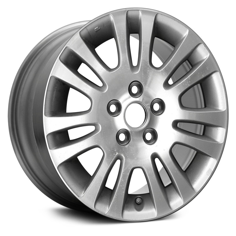 Replace® ALYTS085U10 - 7 V-Spoke Machined and Silver 17x6.5 Alloy ...