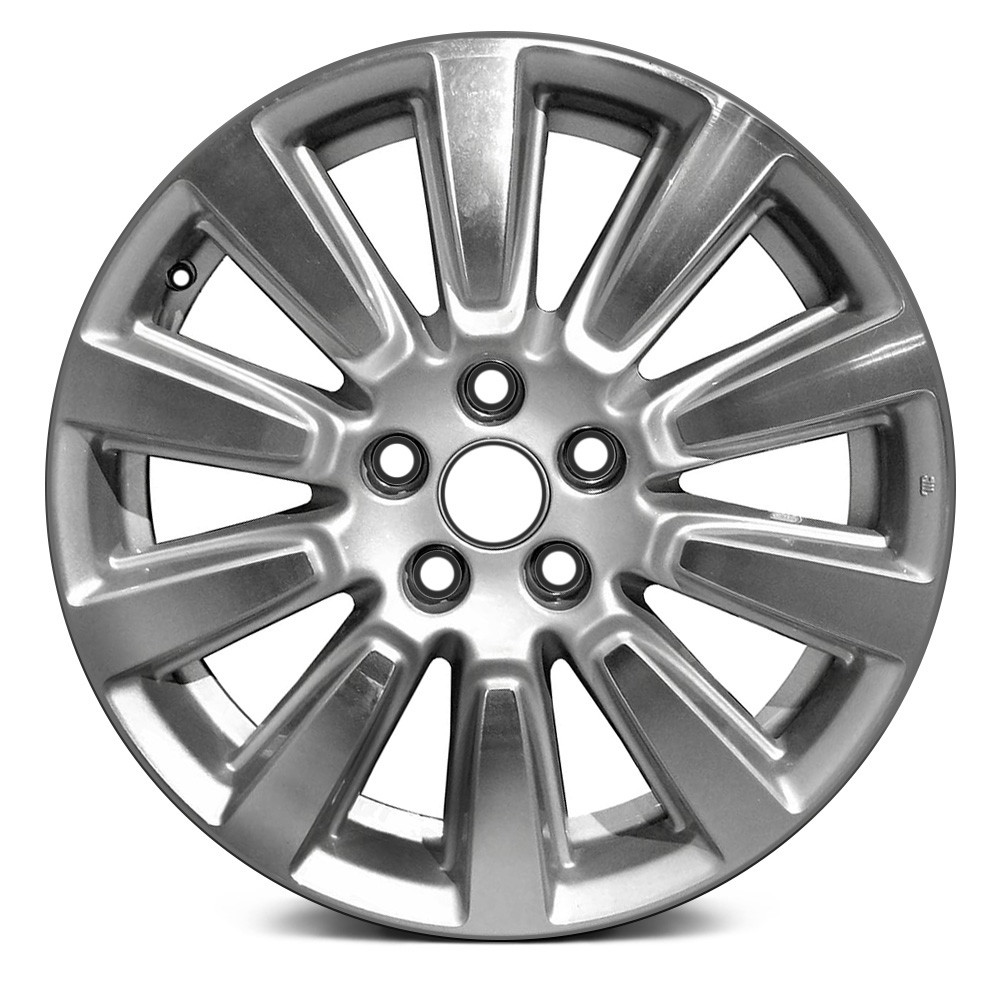 Replace® ALYTW031U30 - 10 I-Spoke Machined and Dark Charcoal 18x7 Alloy ...