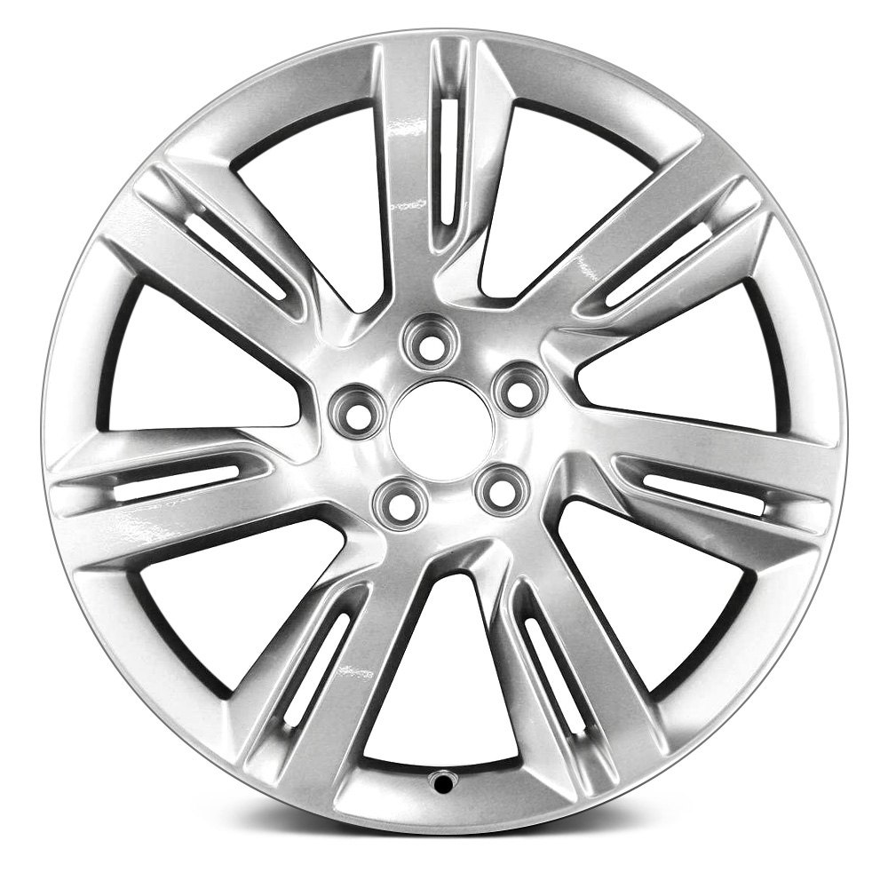 Replace® ALYVN031U20 - 7 Double Turbine-Spoke Bright Silver Metallic ...