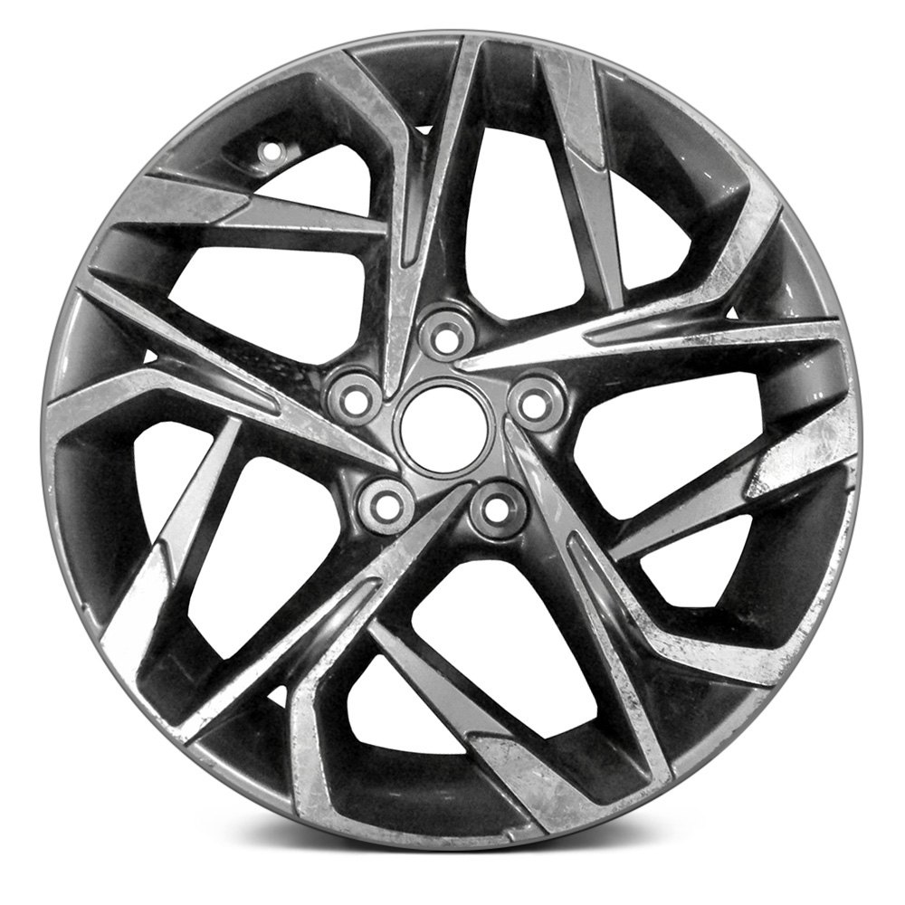 Replace® ALYHU073U35 - 10-Spoke Machined and Medium Charcoal Metallic ...