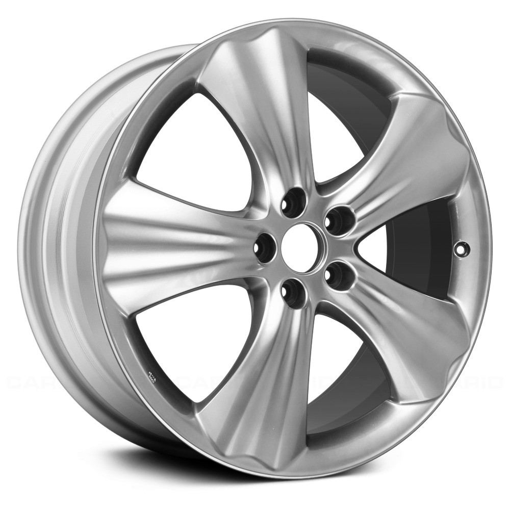 Replace® ALYIN067U20 - 5-Spoke Sparkle Silver 20x8 Alloy Factory Wheel ...