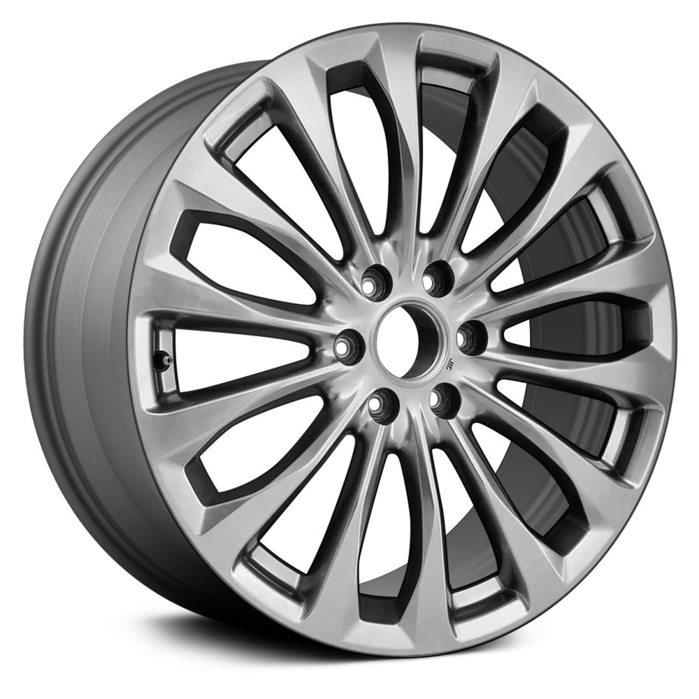 Replace® ALYIO022U35 - 7 V-Spoke Medium Charcoal 22x8 Alloy Factory ...