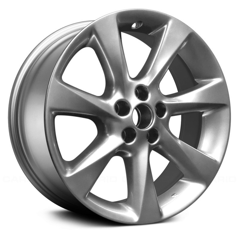Replace® ALYLE094U79 - 7 Turbine-Spoke Dark Smoked Hyper Silver 19x7.5 ...