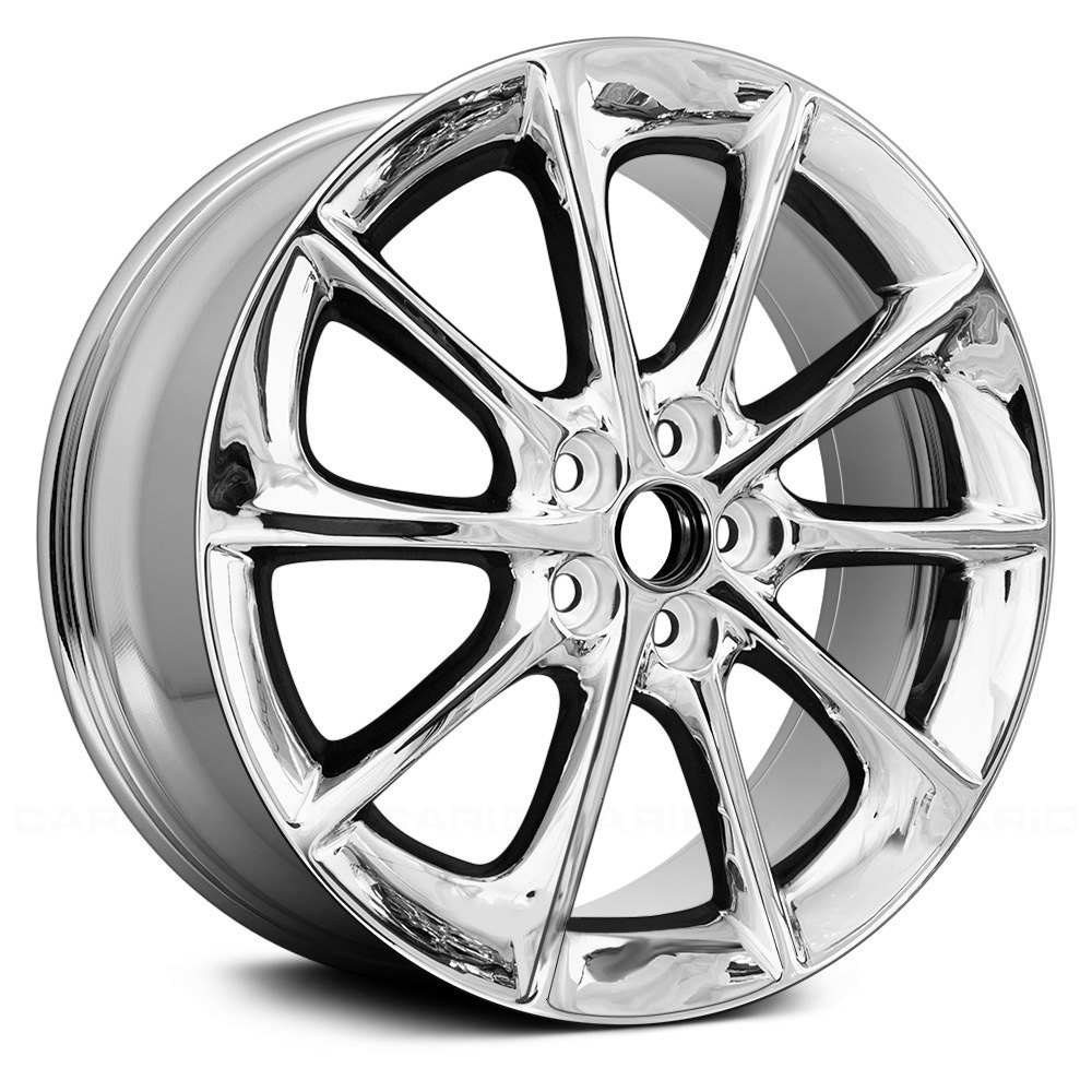 Replace® ALYLF023U95 - 10 Spiral-Spoke Light PVD Chrome 17x7 Alloy ...
