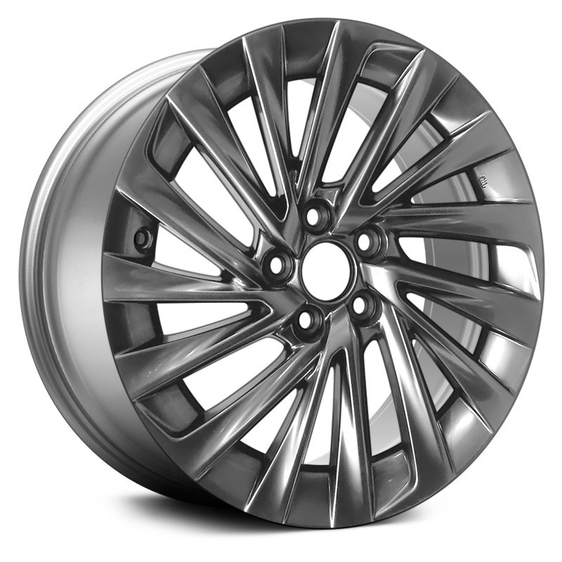 Replace® ALYLG050U77 - 15 Turbine-Spoke Hyper Silver 18x8 Alloy Factory ...