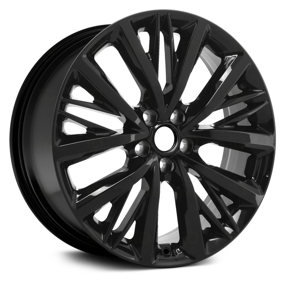 Replace® ALYKL068U45 - 20-Spoke Black 20x7.5 Alloy Factory Wheel ...