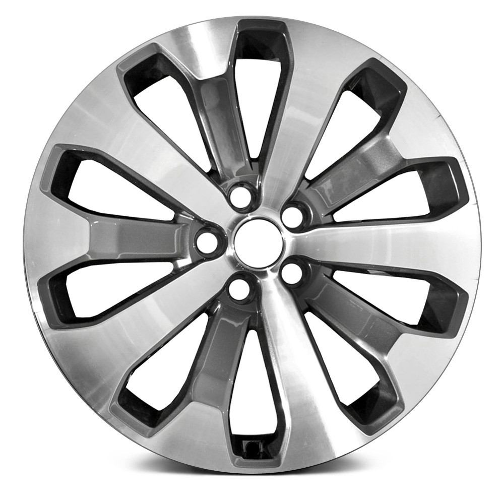 Replace® ALYKL067U35N - 20-Spoke Machined and Medium Charcoal Metallic ...