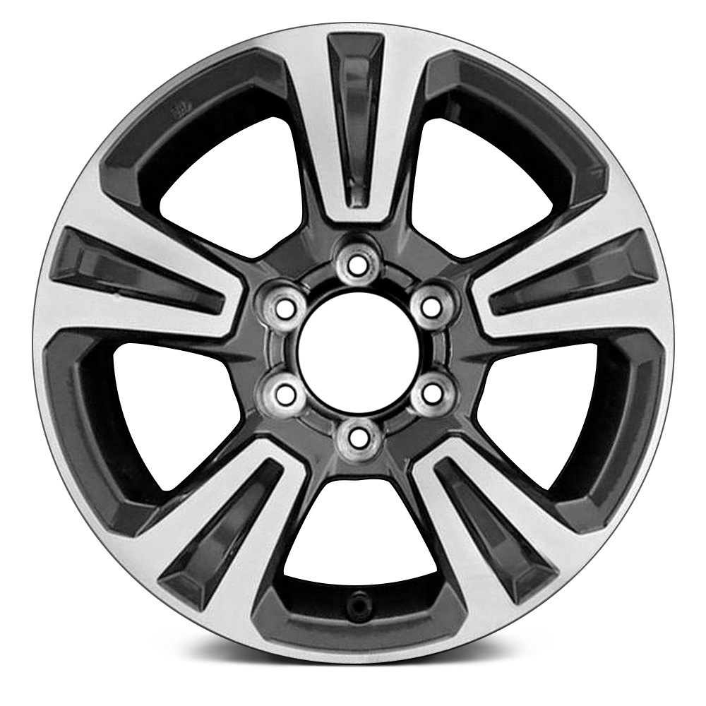 Replace® ALYTV033U30 - 5-Spoke Charcoal with Machined Face 17x7.5 Alloy ...