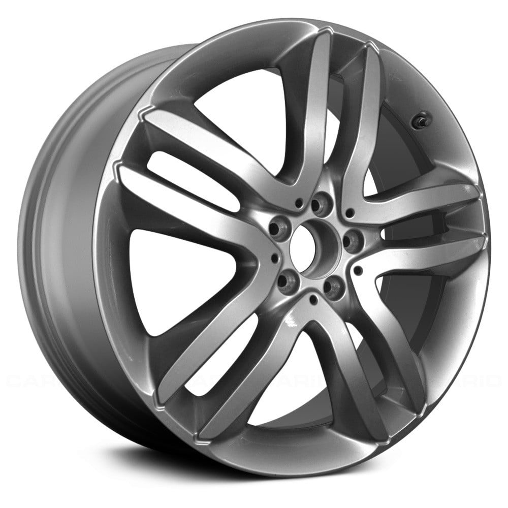 Replace® ALYMN041U20 - Double 5-Spoke Silver 20x9 Alloy Factory Wheel ...