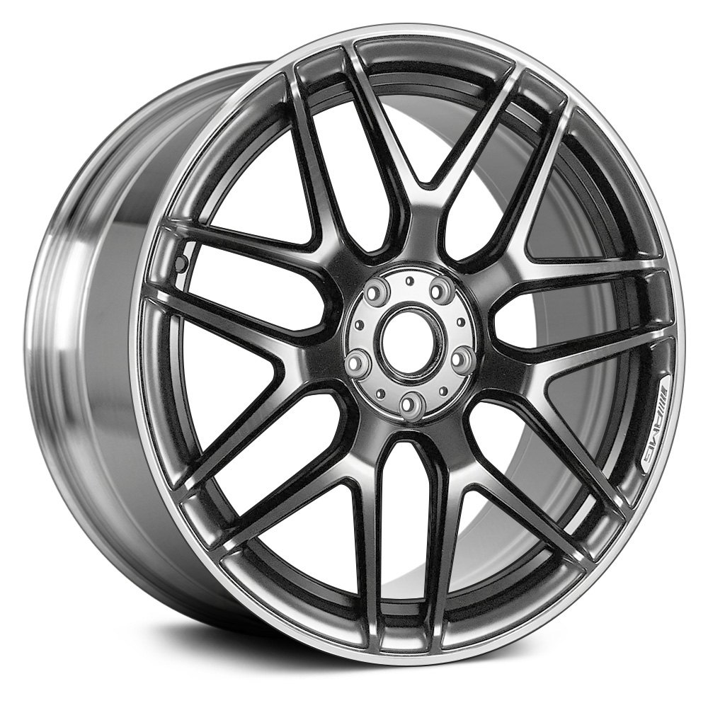 Replace® ALYMU041U90U1 - 7 Y-Spoke Matte Black with Polished Flange ...