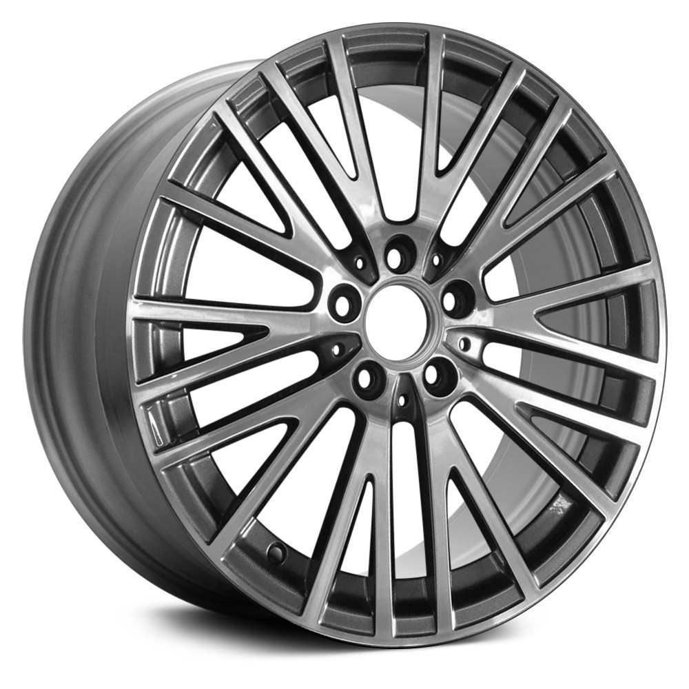 Replace® ALYMU021U10 - 10 Y-Spoke Machined and Silver 18x7.5 Alloy ...