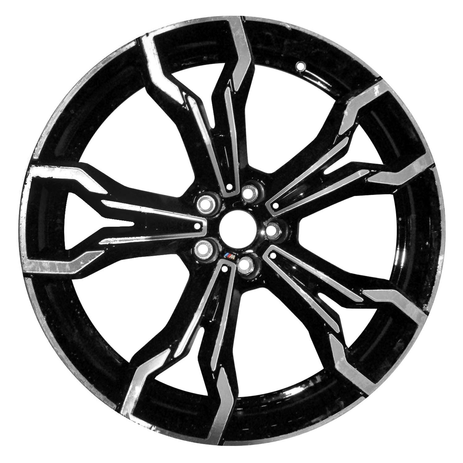 Replace® ALYCC042U45 - 5 Split-Spoke Gloss Black with Machined Face ...