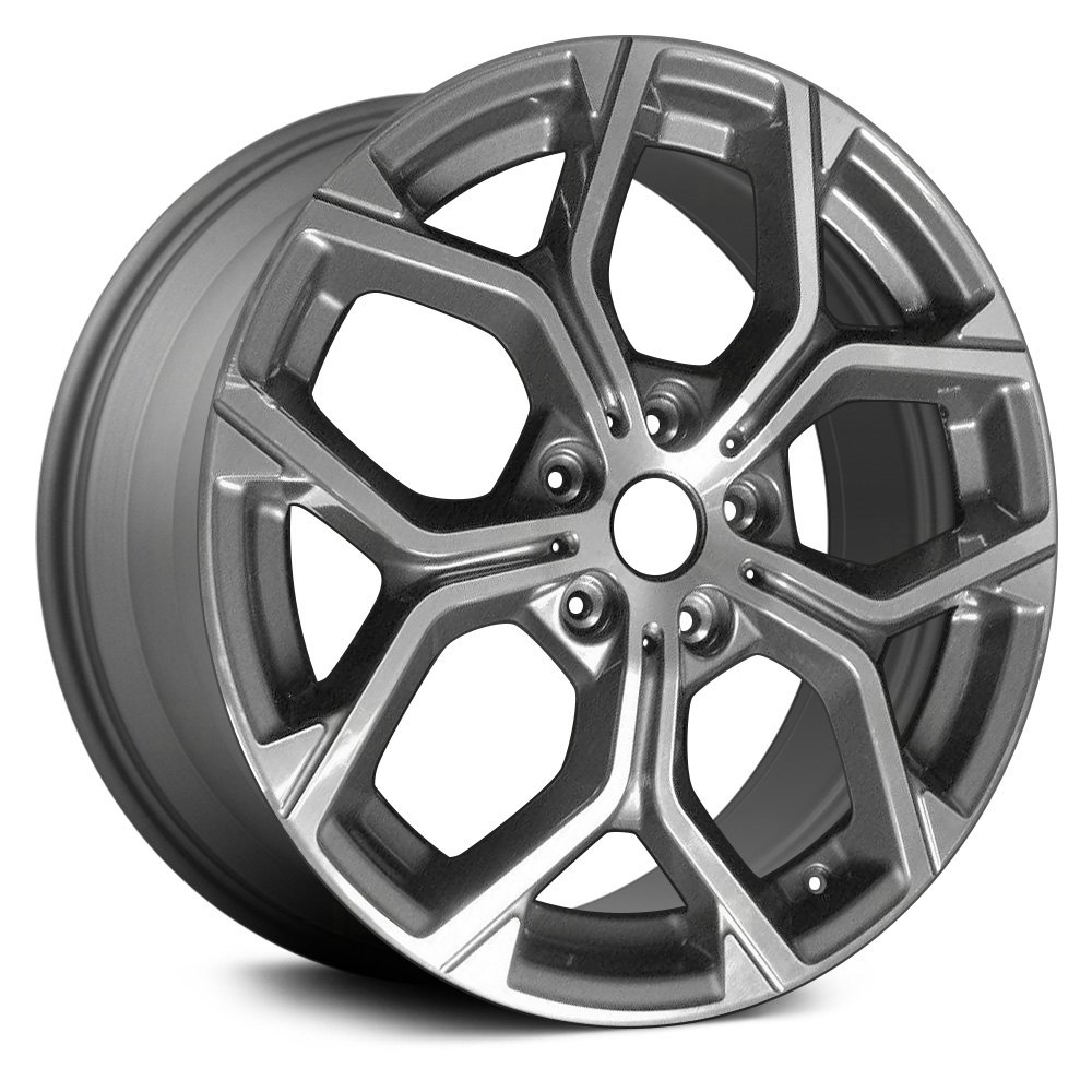Replace® ALYCZ050U35 - 5 Y-Spoke Machined and Medium Charcoal Metallic ...