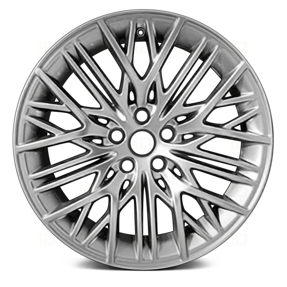 Replace® ALYHU048U77 - 5 Spider-Spoke Light Hyper Silver 19x8.5 Alloy ...