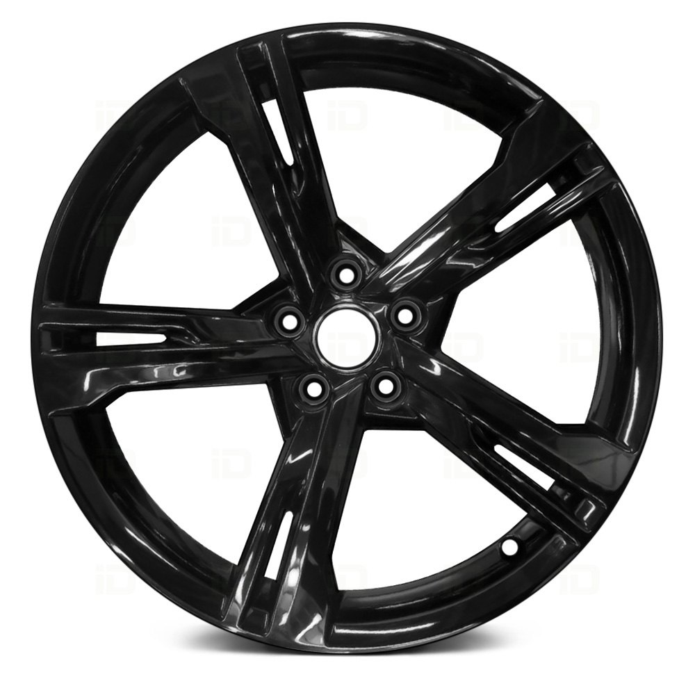 Replace® ALYAM046U45 - 5 Split-Spoke Gloss Black 19x8.5 Alloy Factory ...