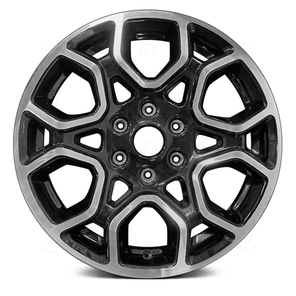 Replace® ALYFP069U45 - 5 Spider-Spoke Gloss Black with Machined Face ...