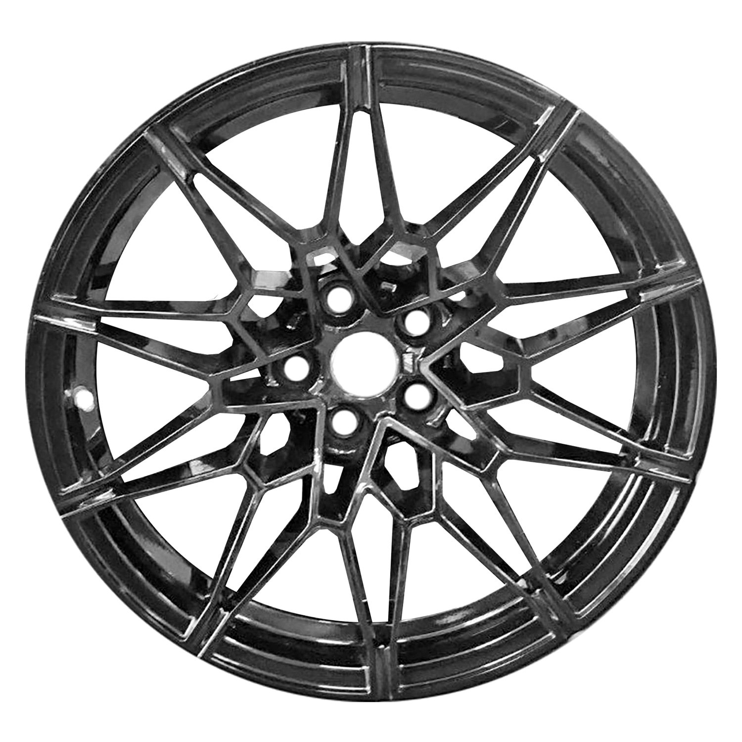 Replace® ALYCZ082U45 - 5 Spider-Spoke Gloss Black with Emblem 20x10.5 ...