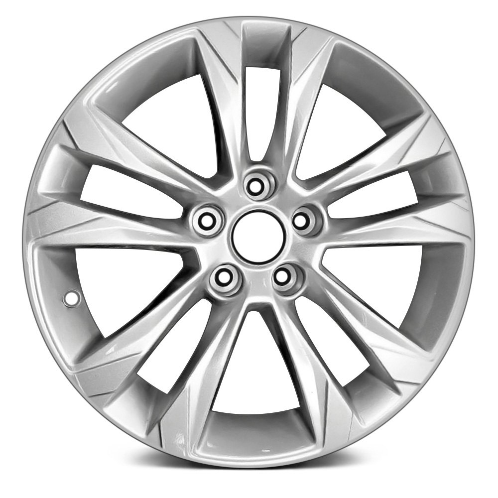 Replace® ALYGY033U20 - 10-Spoke Silver 17x7.5 Alloy Factory Wheel ...