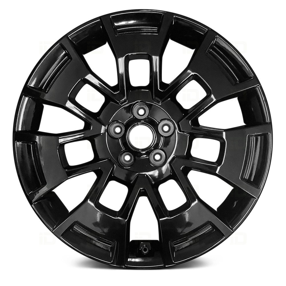 Replace® ALYKM018U45 - 7 Split-Spoke Gloss Black 20x7.5 Alloy Factory ...