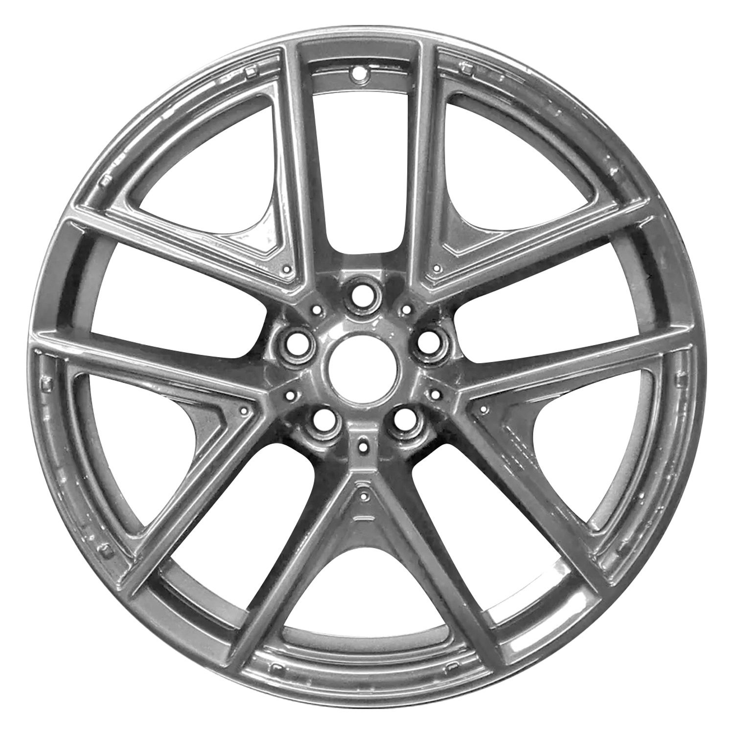 Replace® ALYBG010U35 - 5 Split-Spoke Machined Flange Medium Charcoal ...