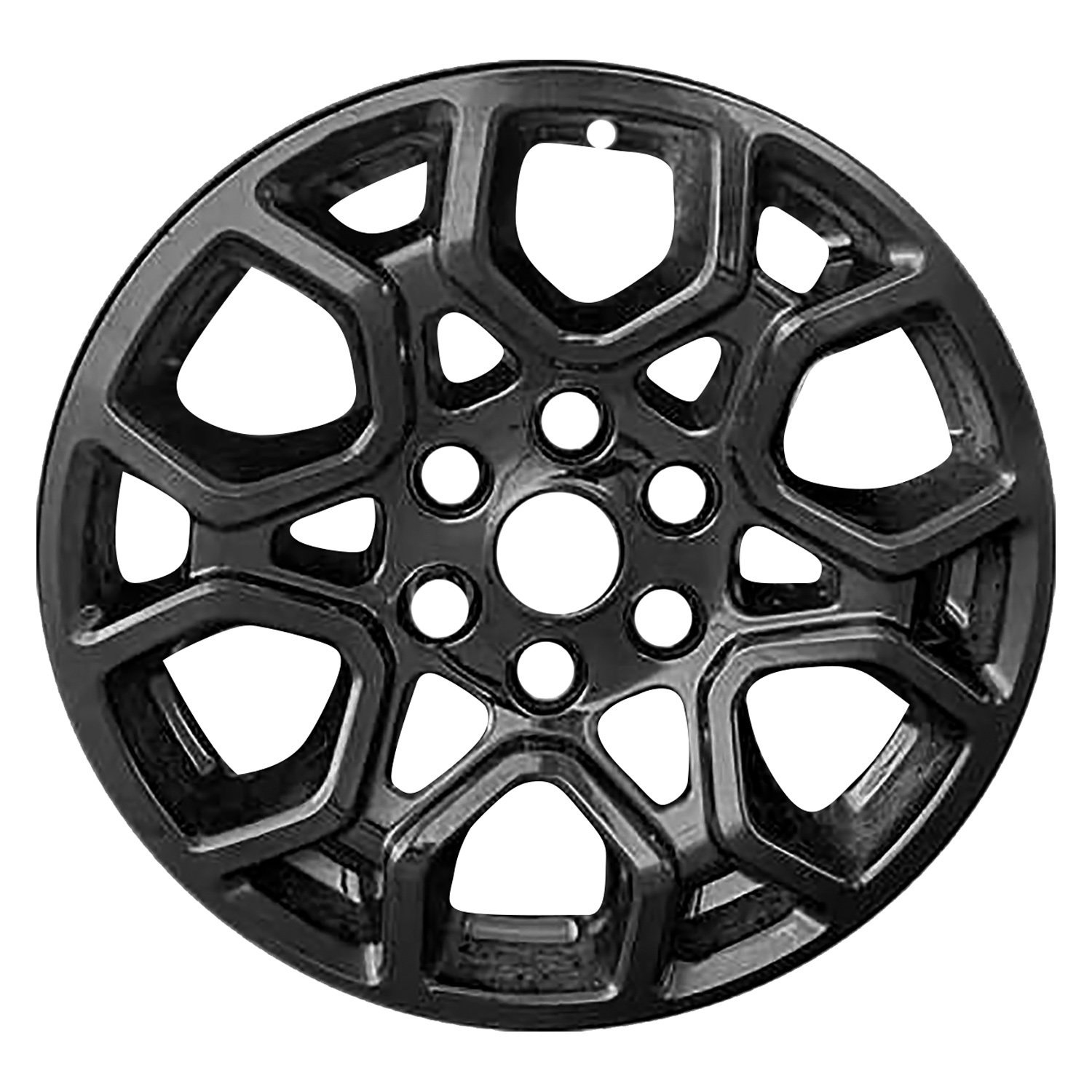 Replace® ALYFP069U46 - 5 Spider-Spoke Gloss Black 18x8.5 Alloy Factory ...