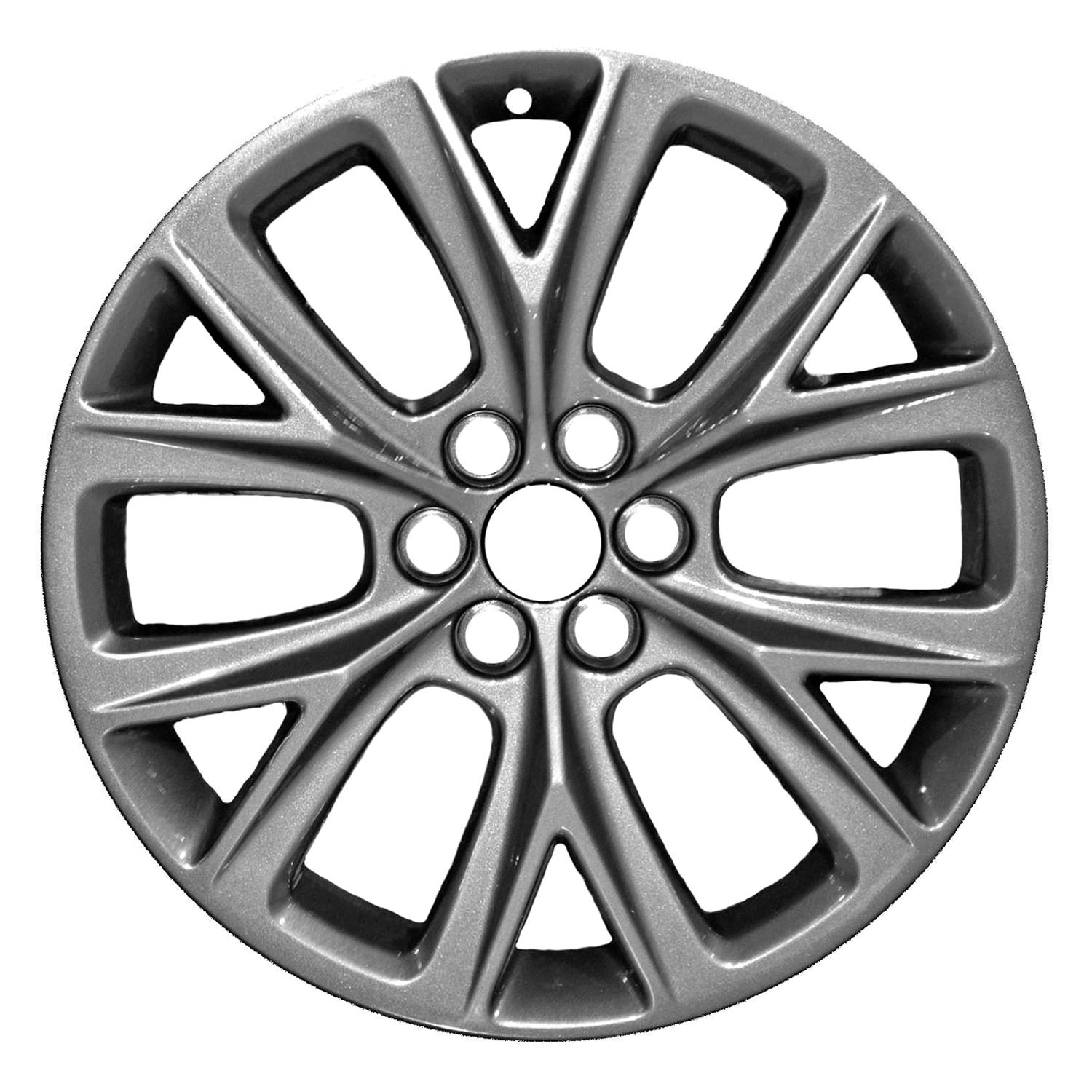 Replace® ALYGN048U77 - 6 Y-Spoke Light Smoked Hypersilver 20x8 Alloy ...