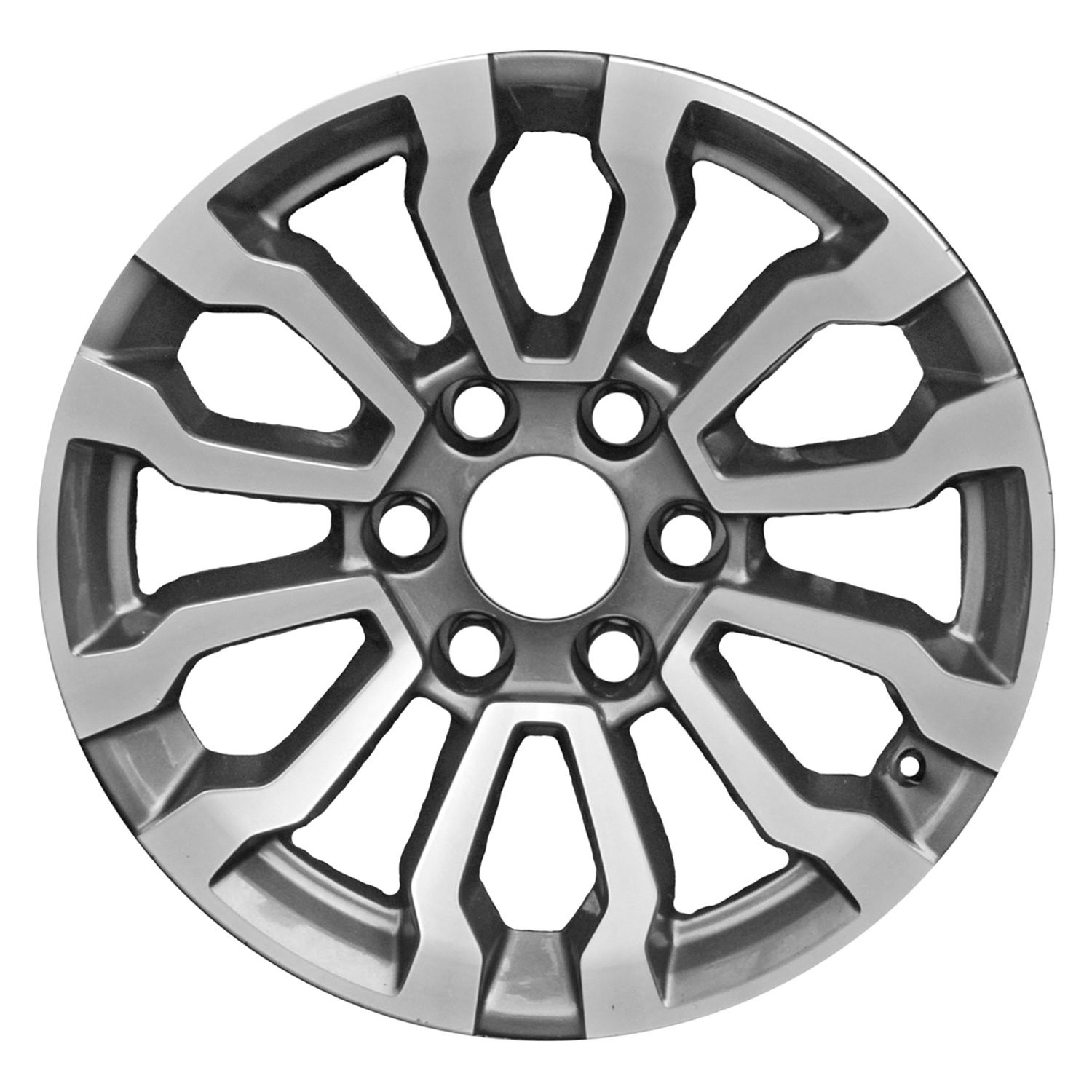 Replace® ALYGT073U30N - 6 Double-Spoke Machined and Dark Charcoal ...