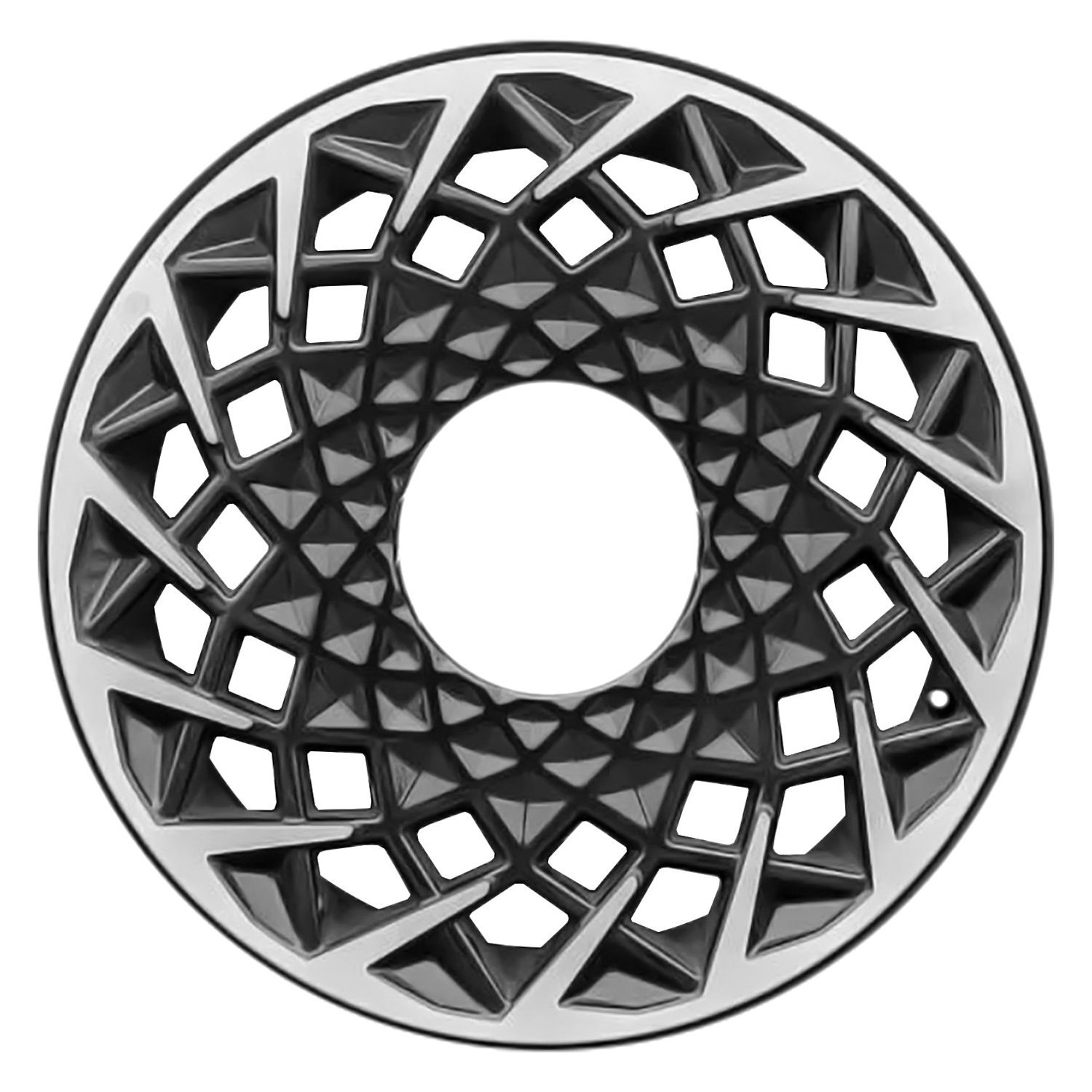 Replace® ALYIA041U45U1 - Spider-Spoke Machined Gloss Black 20x8.5 Alloy ...