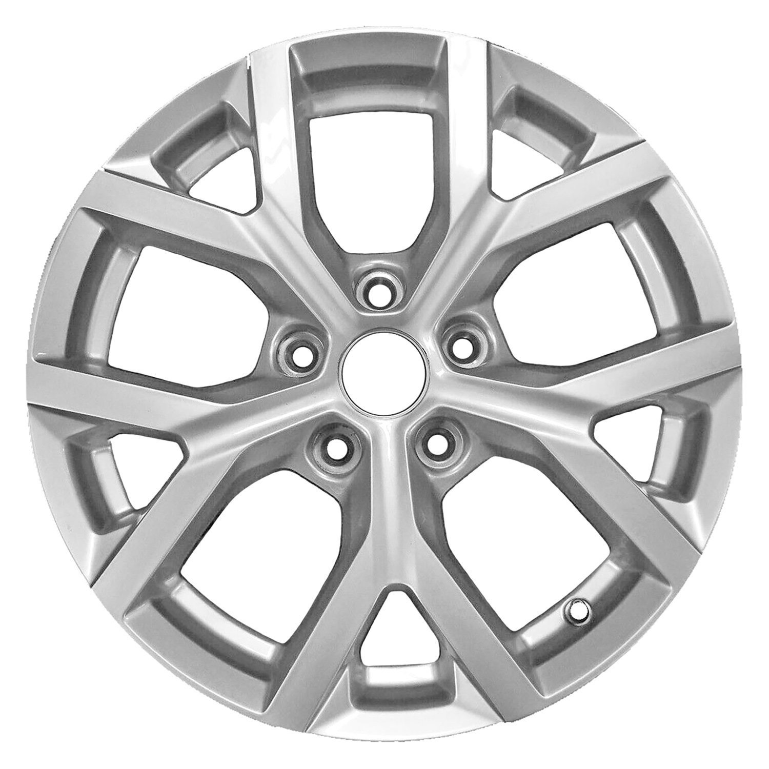 Replace® ALYJG045U20 - 5 Y-Spoke Light Silver Metallic 18x8 Alloy ...