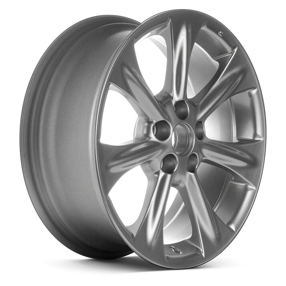 Replace® ALYLE077U78 - 7 I-Spoke Silver 18x7 Alloy Factory Wheel - Remanufactured
