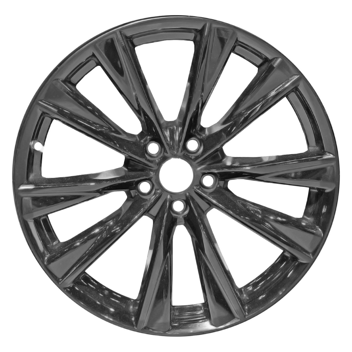 Replace® ALYLG074U45 - 10-Spoke Painted Gloss Black 20x7.5 Alloy ...