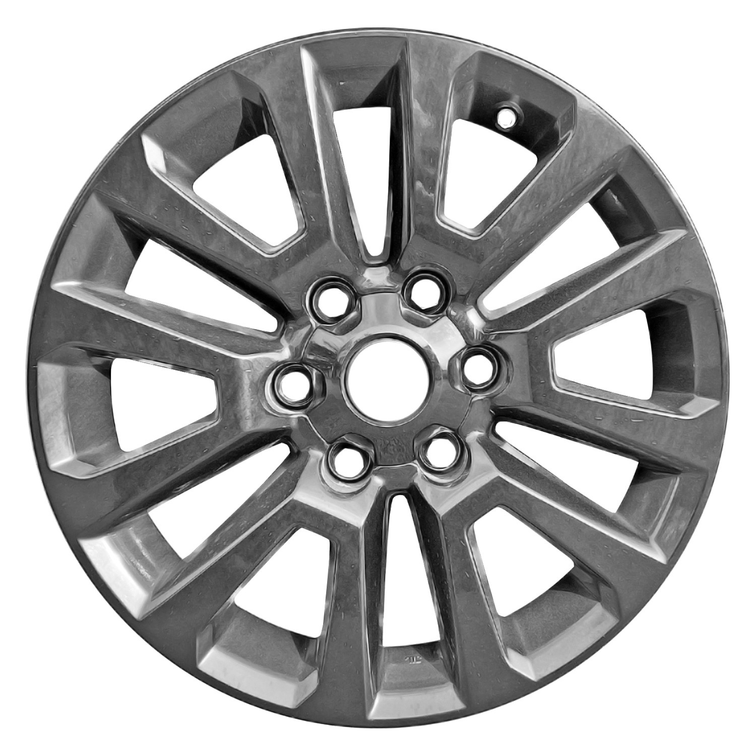 Replace® ALYLG080U45 - 12-Spoke Painted Gloss Black 18x7.5 Alloy ...