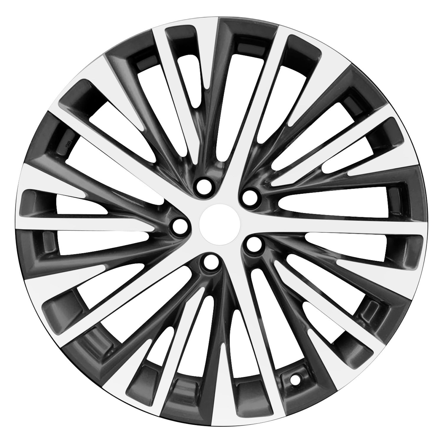 Replace® ALYLG089U30 - 20 I-Spoke Machined Dark Charcoal Metallic 21x8 ...