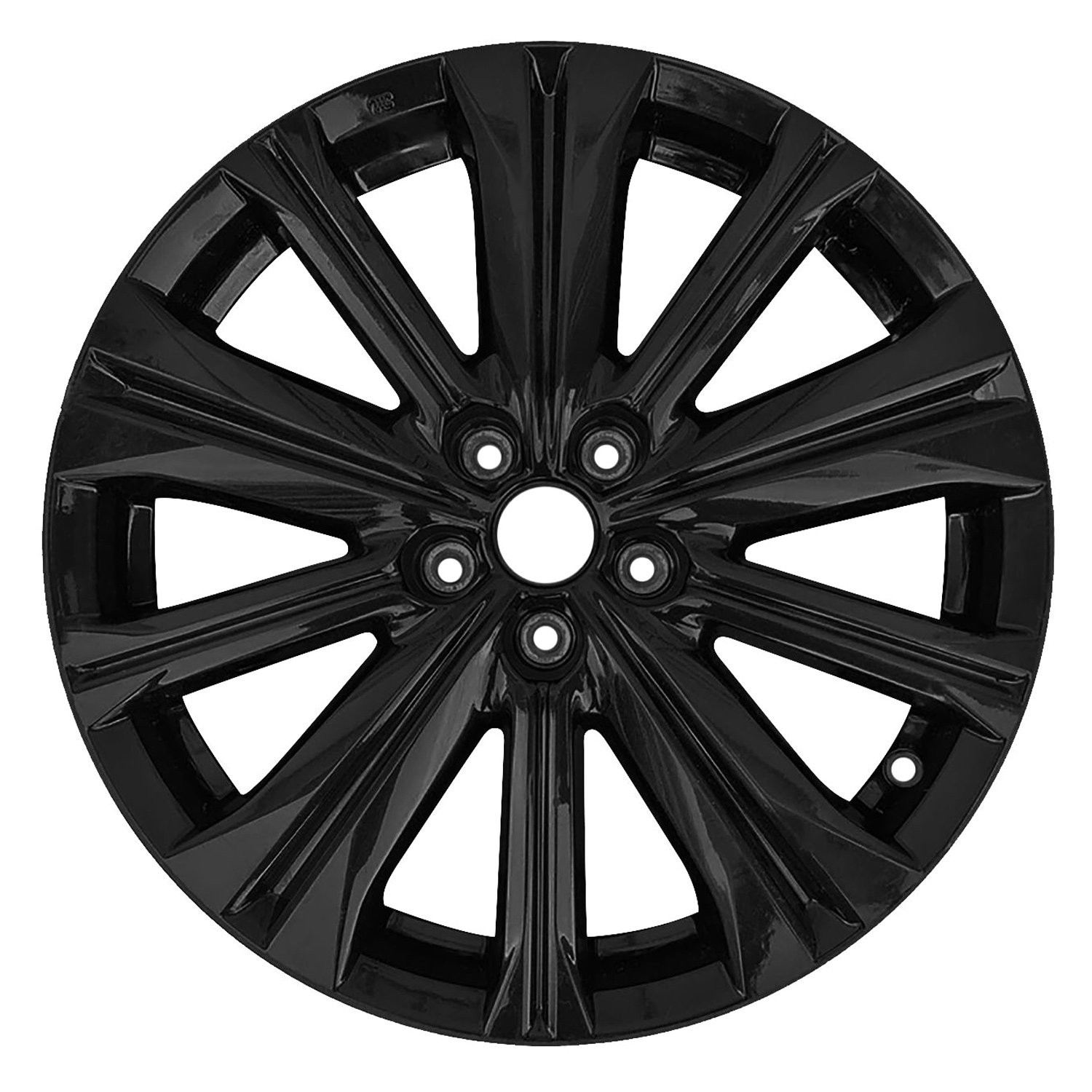 Replace® ALYMX059U45 - 10 I-Spoke Painted Black Pearl Metallic 19x7 ...