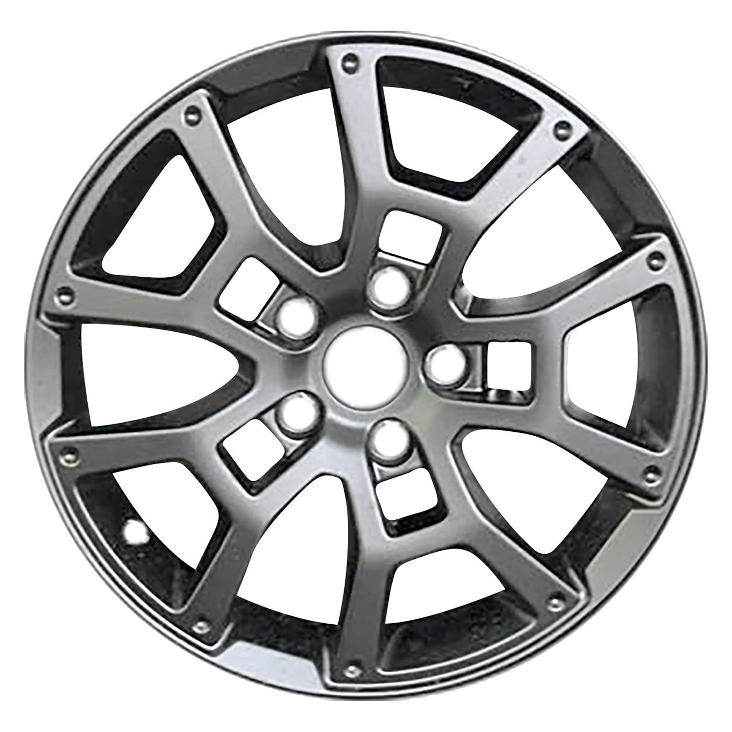 Replace® ALYSW078U30 - 5 Split-Spoke All Painted Dark Metallic Charcoal ...