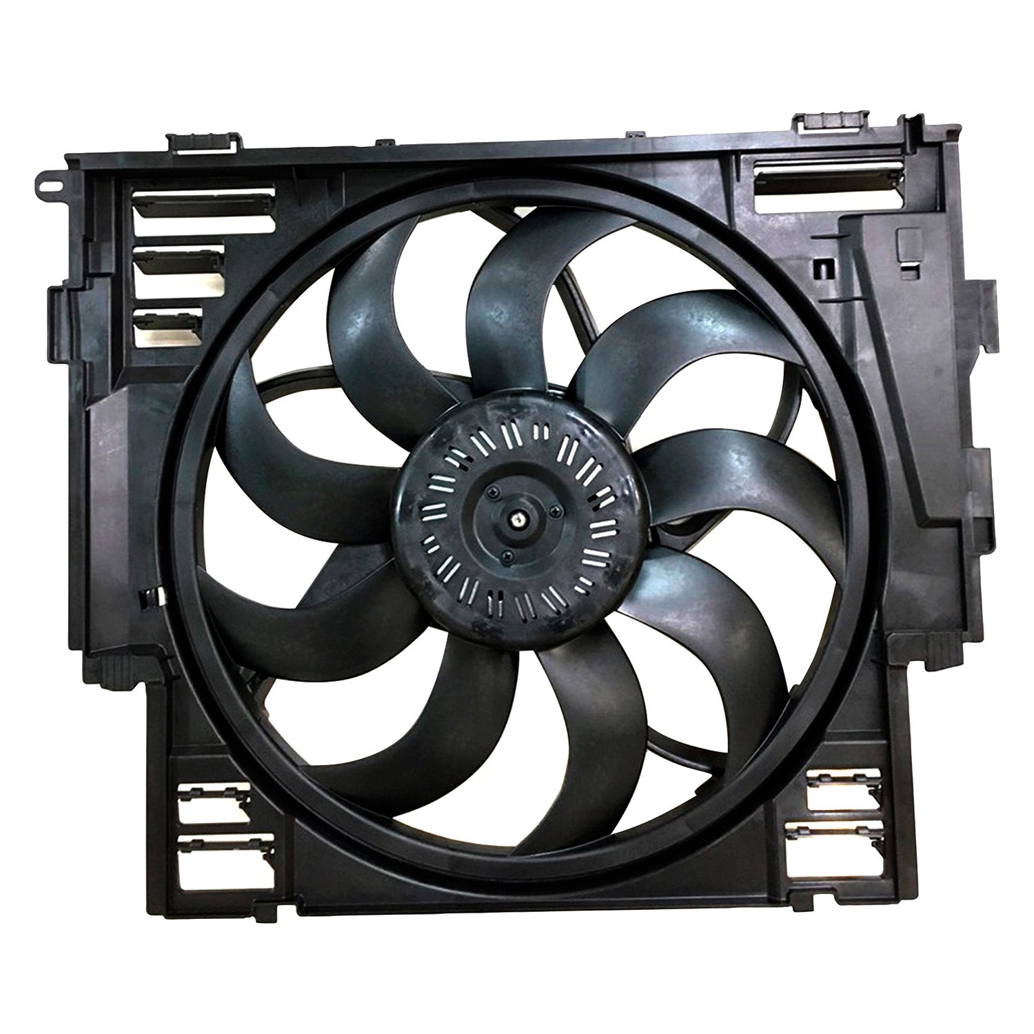 Replace® BM3115118 - Dual Radiator and Condenser Fan Assembly