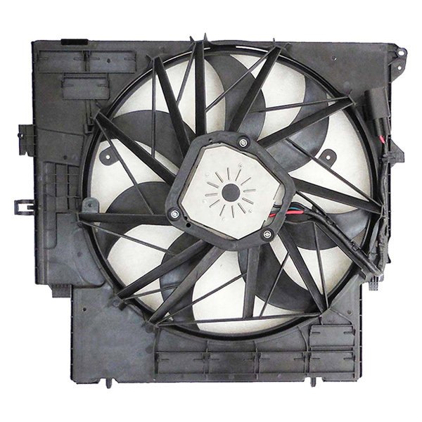 Replace® BM3115133 - Dual Radiator and Condenser Fan Assembly