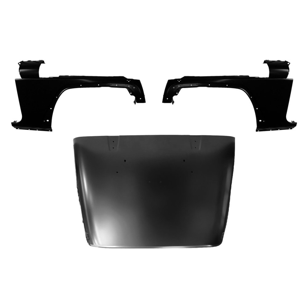 Replace® BNDL-206182 - 3-Piece (Hood Panel, Front Driver and Passenger ...