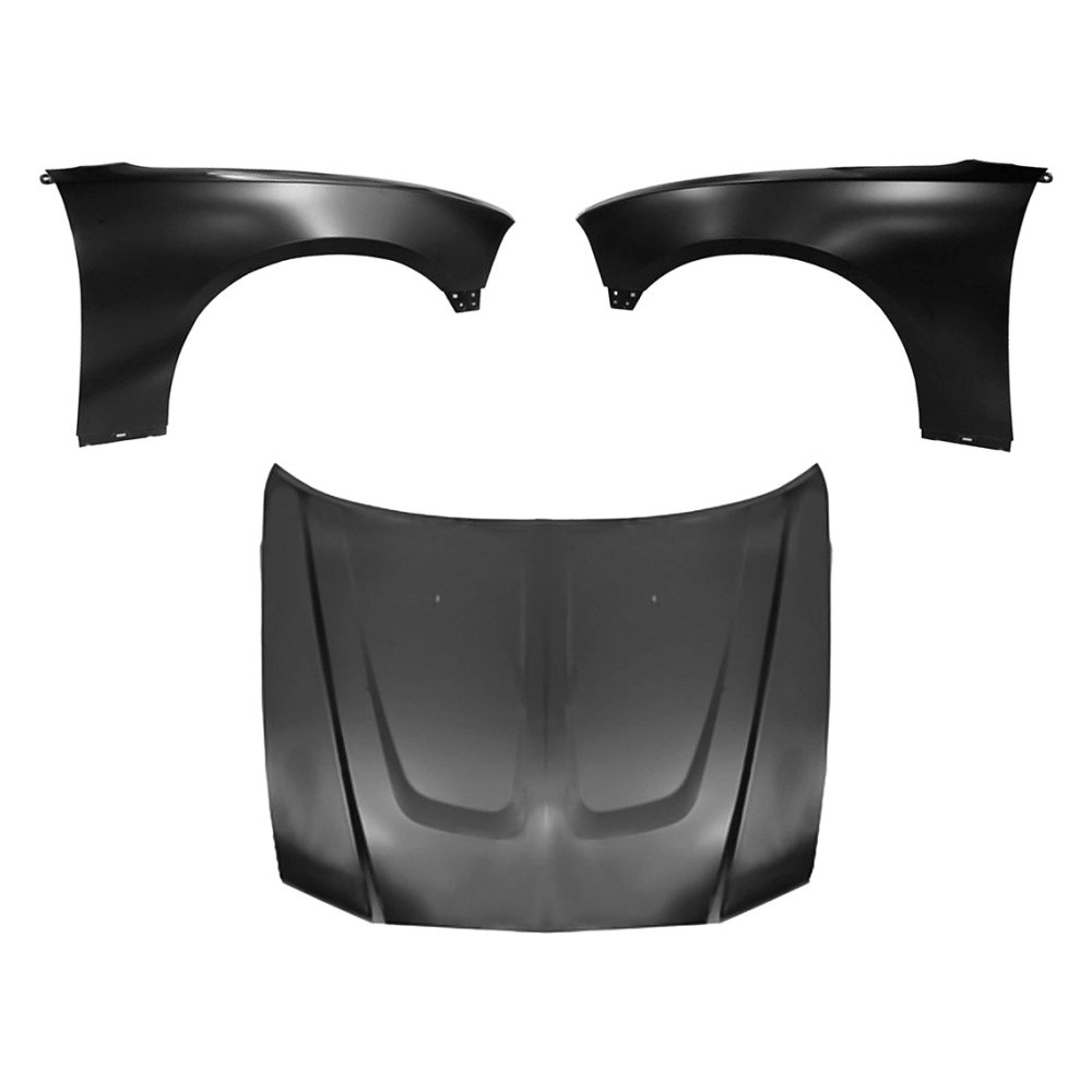 Replace® BNDL-206193 - 3-Piece (Hood Panel, Front Driver and Passenger ...