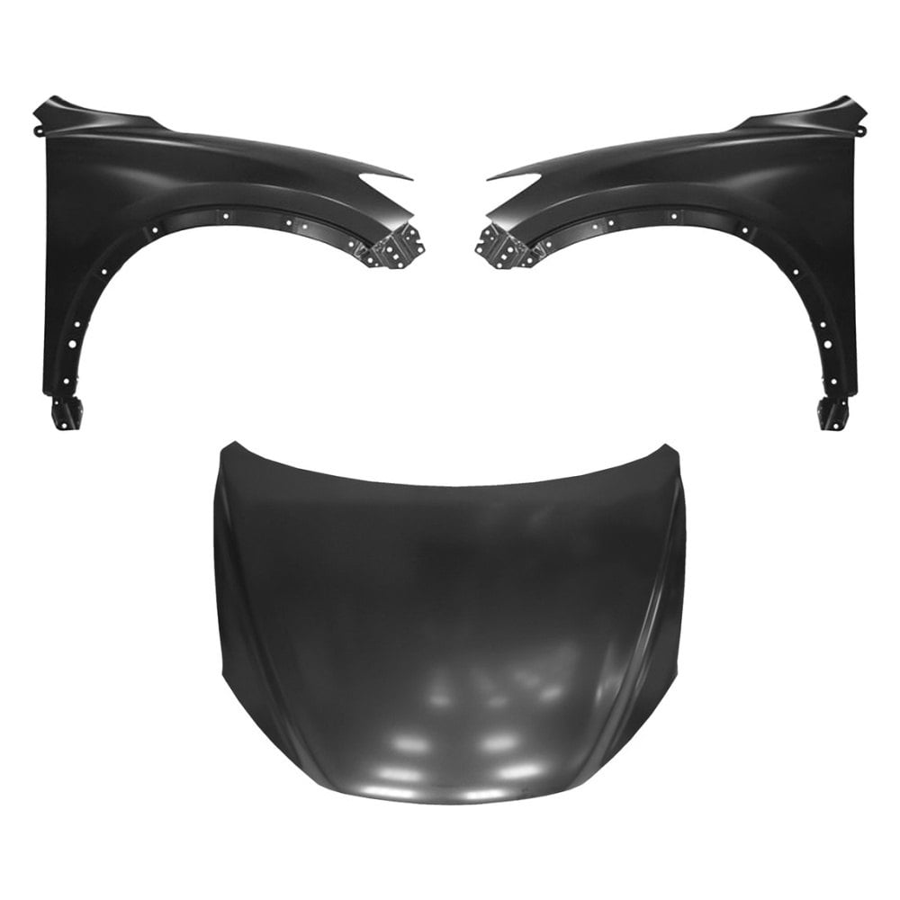 Replace® BNDL-206412 - 3-Piece (Front Driver and Passenger Side Fender ...