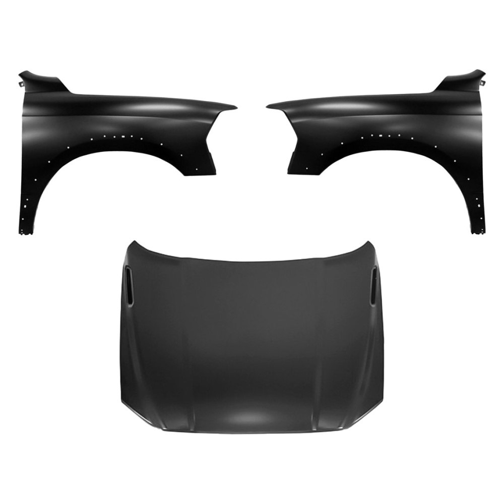 Replace® BNDL-206610 - 3-Piece (Hood Panel, Front Driver and Passenger ...