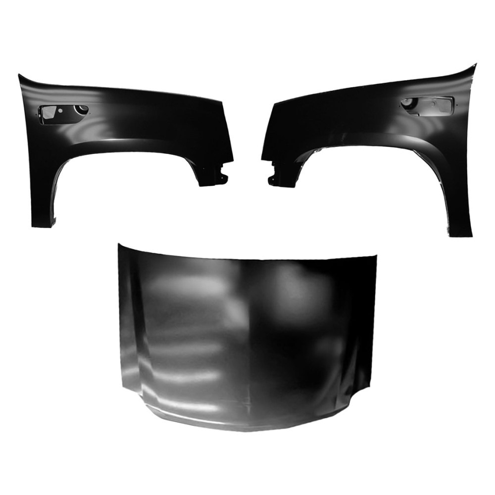 Replace® BNDL-206654 - 3-Piece (Hood Panel, Front Driver and Passenger ...