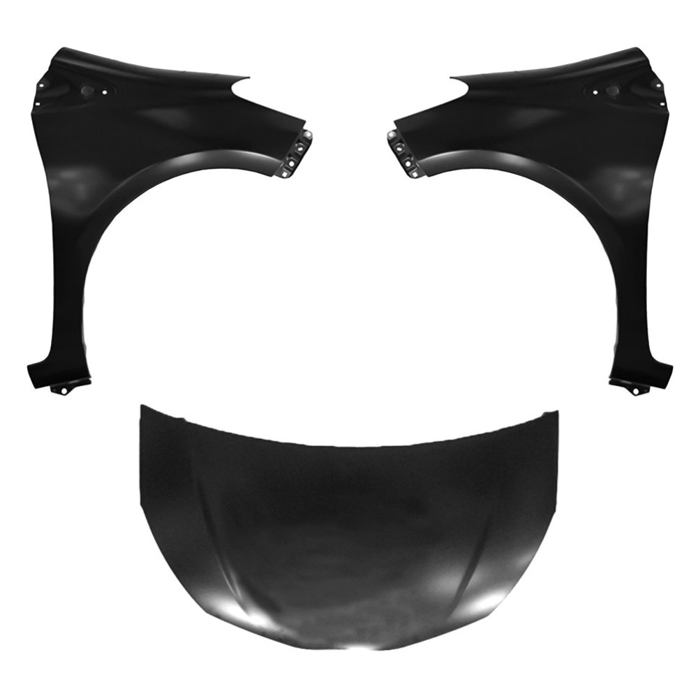 Replace® BNDL-206932 - 3-Piece (Hood Panel, Front Driver and Passenger ...